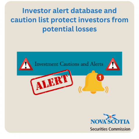 Investor alert database and caution list protect investors from ...