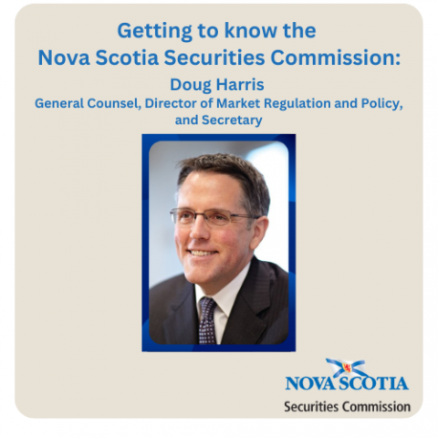 Getting to know the Nova Scotia Securities Commission: Doug Harris ...